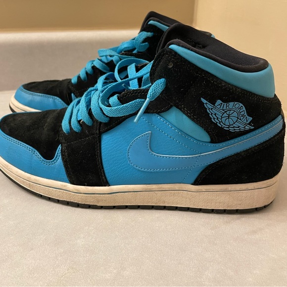 Jordan | Shoes | Nike Air Jordan Retro Mid Dark Powder Blue | Poshmark